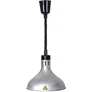 LINKANRUO Food Warmer Lamp Food Heat Lamp Warmer Food Heating Lamp 250W Hanging Retractable Adjustable Food Heat Lamp Restaurant Service Warmer Lamps