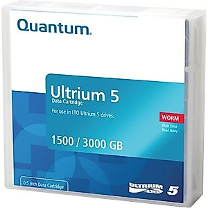 Quantum MR-L5MQN-02 Data Cartridge, LTO ULTRIUM 5 Worm. Must Order in Multiples of 20.