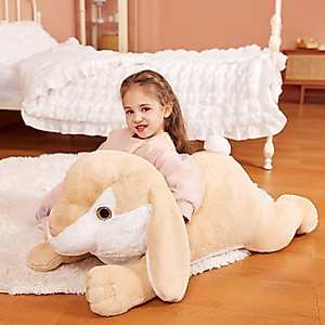 IKASA Giant Rabbit Stuffed Animal Plush Toy, 30" Large Bunny Plushy Toys for Kids Girls Boys