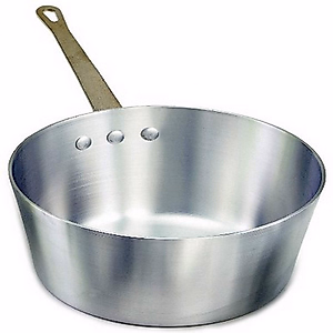 Crestware 1-Quart Heavy Gauge Aluminum Sauce Pan