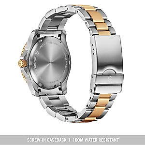 Victorniox Men's 241612 Maverick Two-Tone Green Stainless Steel Watch