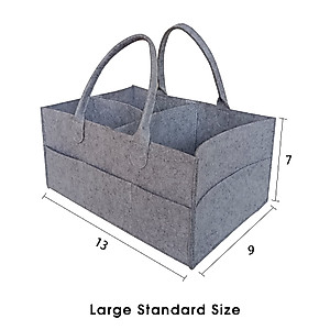 ELIMXIAOLN Baby Diaper Caddy for Boy or Girl Organizer Diaper and Baby Wipes Storage Bag Portable Tote Baby Shower Gifts Newborn Essentials for Car Storage and Outing