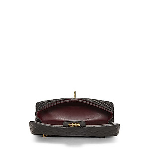 CHANEL, Pre-Loved Black Quilted Lambskin Classic Double Flap Small, Black