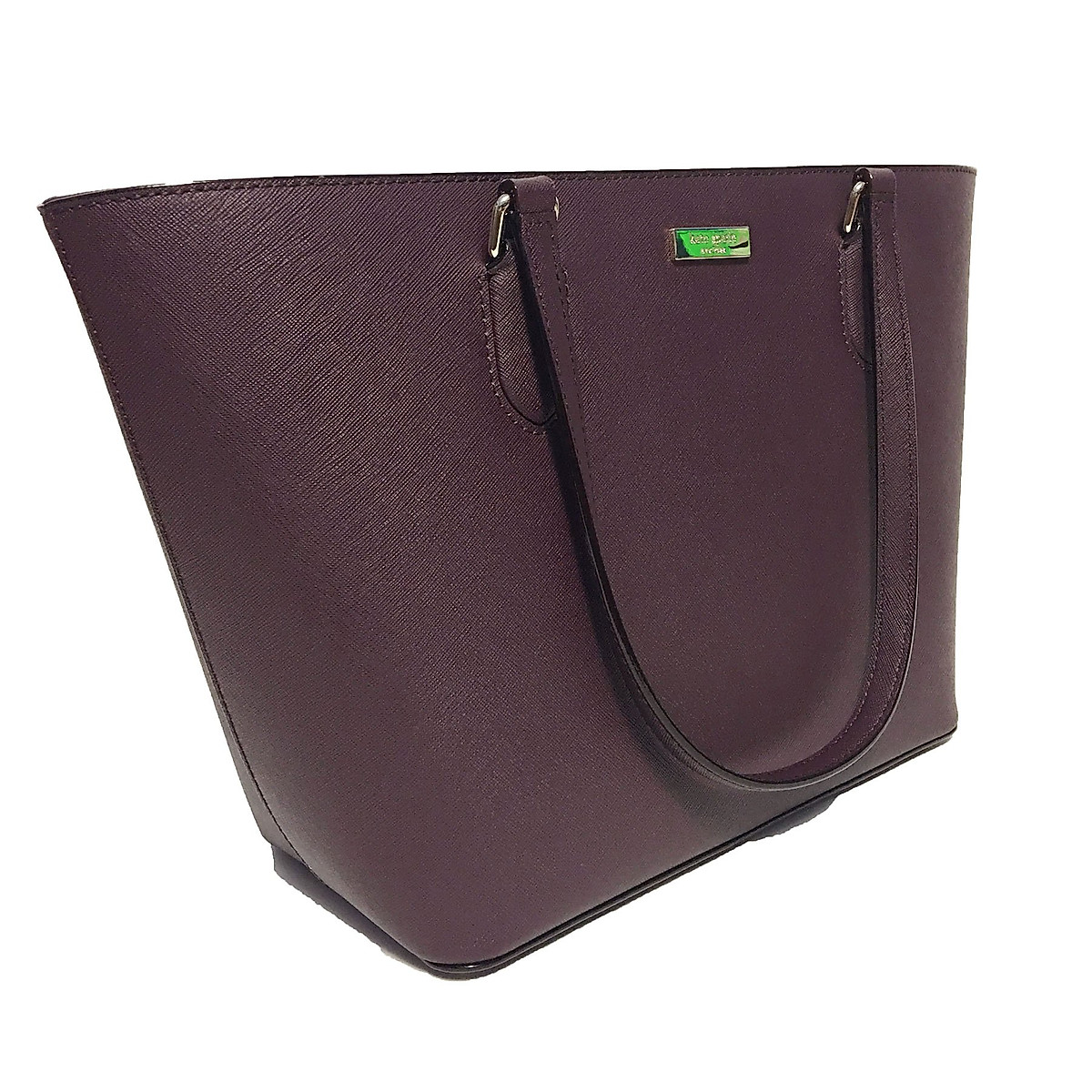 Kate Spade Laurel Way Small Dally Leather Tote Bag Mahogany Wine