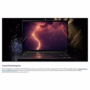 Lenovo Gen 11 ThinkPad X1 Carbon Laptop with Intel Core i7-1365U vPro Processor, 14" WUXGA 100% sRGB Anti-Glare Touchscreen, 16GB LPDDR5 RAM, 1TB Gen4 Performance SSD, Thunderbolt, and Windows 11 Pro