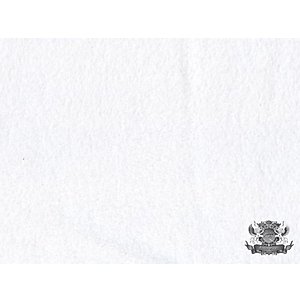 Fleece Solid #36 White Fabric by The Yard