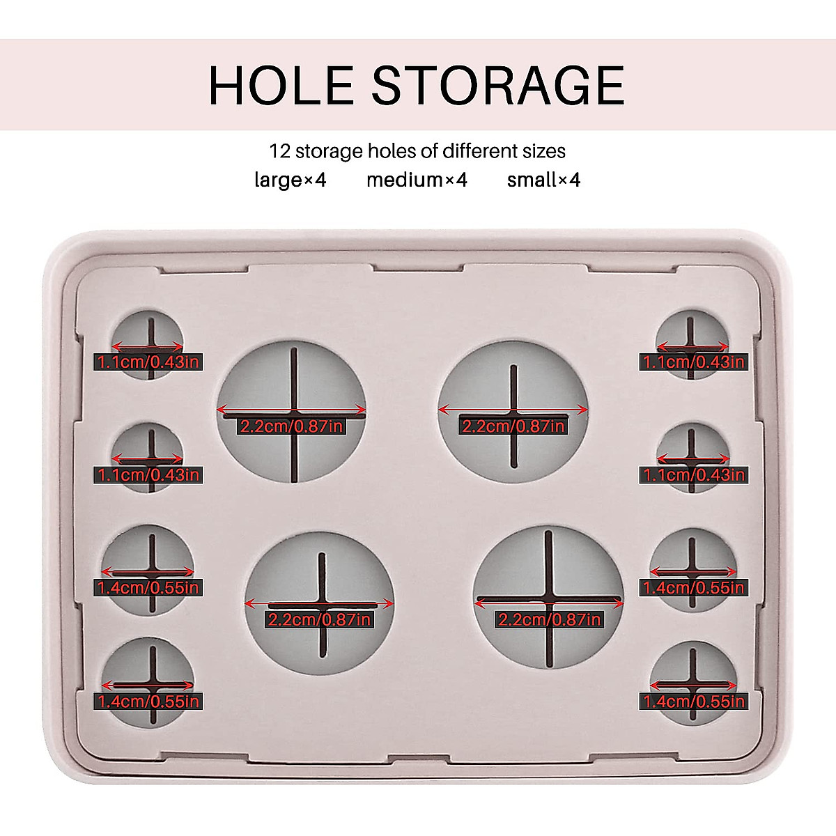 Make-Up Brush Holder,Brush Drying and Storage Box with Lid, Acrylic Makeup Brush Air Drying Rack Holder Cosmetic Brush Organizer, Waterproof Dustproof Container 12 Holes for Different Brush