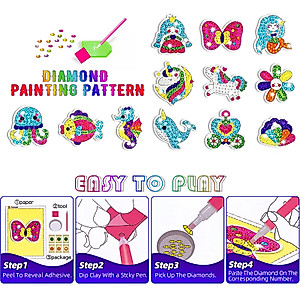 Paint & Plant Flower Growing Kit & Diamond Painting Kit for Kids - Best DIY Craft Gifts for Boys & Girls Age 6,7,8-12 Years Old - Gardening Kit Gifts - Best Art & Craft Gifts for Kids - Best DIY Gifts