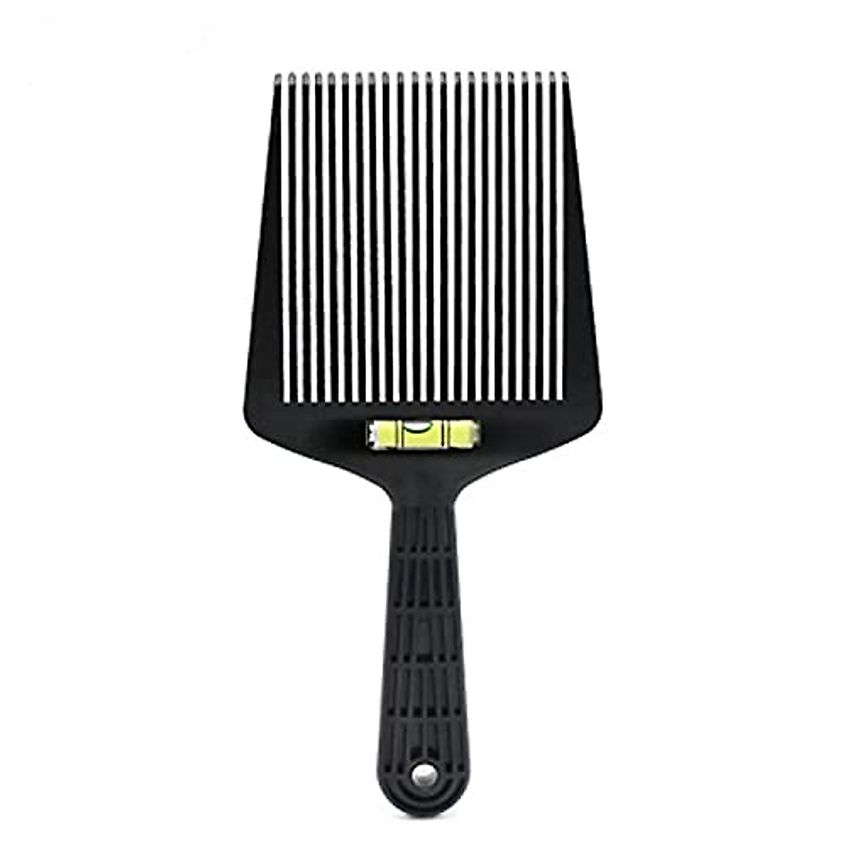 Eforlike Barber Flat Top Comb with level Bang Liquid Oil Hair Cutting Angle Adjustment Large Teeth Comb Styling Tool (black)