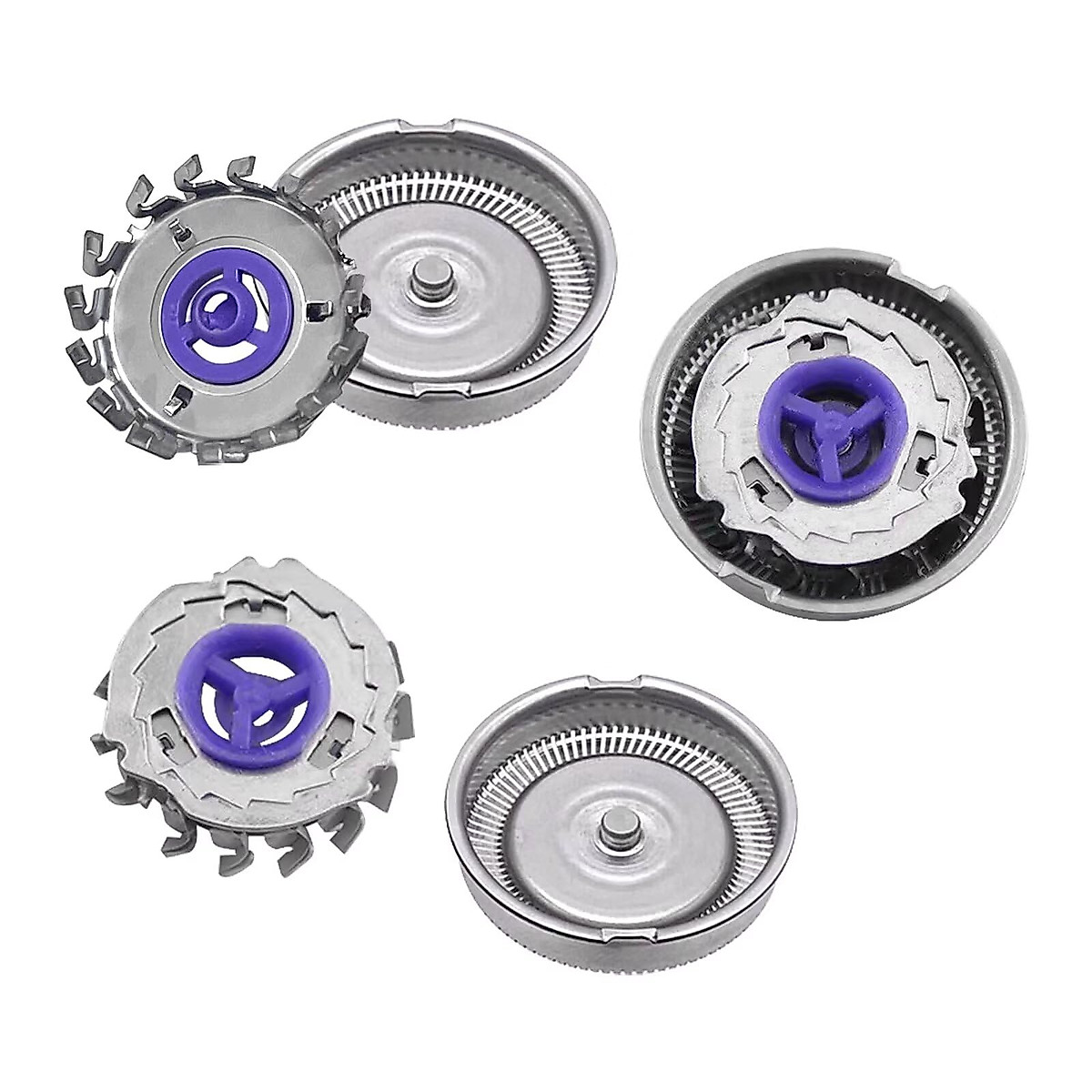 GSParts 3 x Shaver Heads Blade Cutter for Philips Norelco AT610 AT620 6948XL 6947XL