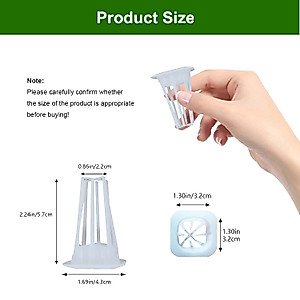 Ambgrow Seed Pods Kit for Indoor Hydroponic Garden, Square 50pcs Grow Baskets and 50pcs Grow sponges