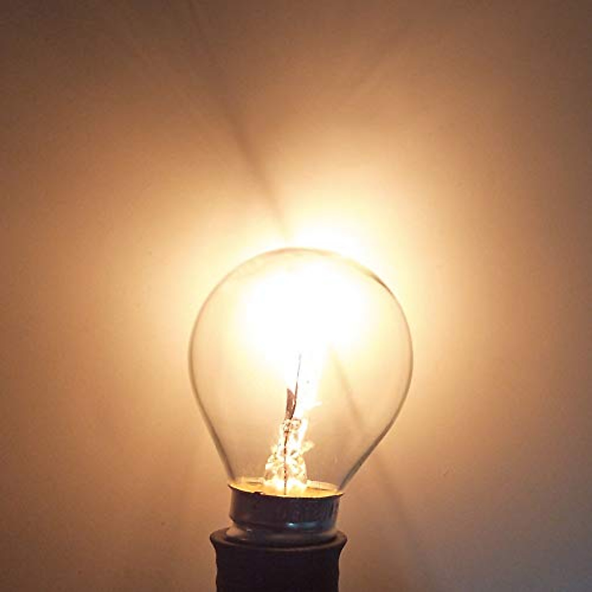 6 Pack S11 E17 Base 40 Watt Incandescent Bulbs for Lava Lamps,Replacement Bulbs for Lava Lamps,Glitter Lamps