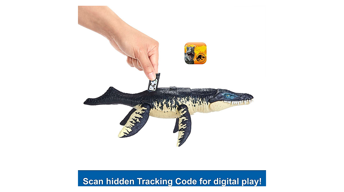 Jurassic World Kronosaurus Action Figure with AR Features