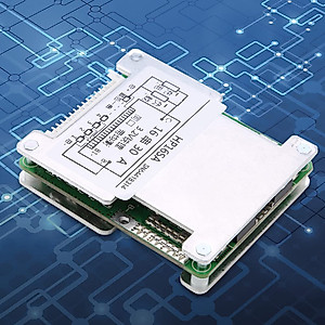 16S Lithium Battery Board, Battery Balance Board with Aluminum Heatsink(16 Strings 3.2V 30A Same Port Equalization)