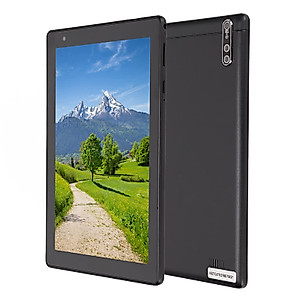 Yoidesu 8 Inch Tablet 4GB RAM 64GB ROM Dual SIM Dual Standby 8000mAh Battery 1920x1080 Dual Camera MTK6592 Processor WiFi Tablet (Black)