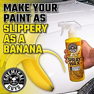 Chemical Guys WAC21516 Blazin' Banana Spray Wax, Natural Carnauba Gloss, Safe for Cars, Trucks, SUVs, RVs & More, 16 fl oz