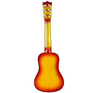 Toddmomy Portable Guitar 21 Inch Acoustic Guitar, Classical Acoustic Guitar, Small Size Portable Wooden Guitar for Children Beginner Adult Teen ( Giallo ) Kids Guitar