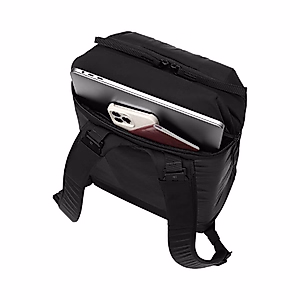 Db Journey Freya Backpack - Durable Travel Backpack for Women with Laptop Compartment for Work & Gym, Luggage Backpack with Roller Bag Hook-Up System, 22L - Black Out