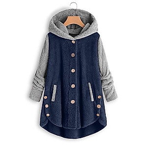 Western Outfit for Women 2023 Winter Warm Pullover Sweater Jumper Raincoat Lapel Women's Tops Ruffle Hem Womens Vests Fashion Casual Plus Size Fall Sweaters Fleece Lined rain Jacket Women Mens