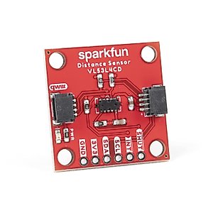 SparkFun Distance Sensor - 1.3 Meter, VL53L4CD (Qwiic) - 1mm to 1300mm Measurement Distance - 1 Millimeter Precision Resolution with Around +/-7mm Accuracy - 2.6V to 3.5V Power Requirement