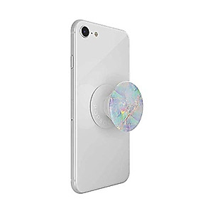 PopSockets Phone Grip with Expanding Kickstand, Marble PopGrip - Opal