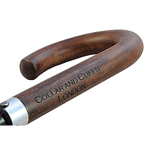 60MPH Windproof 24 Rib Large Strong Rainbow Umbrella - XL Automatic Heavy Duty Golf Umbrella For Rain and Wind - 3 Layer Frame - Wooden Hook Handle - Best for Most Ribs