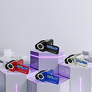 Digital Cameras Point and Shoot Digital Camera, 16MP Children's Camera 16X Zoom, Full HD Rechargeable Electronic Mini Camera for Students, Teens, Kids