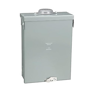 Square D - HOM612L100RBCP Homeline 100 Amp 6-Space 12-Circuit Outdoor Main Lugs Load Center