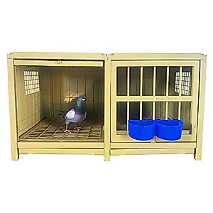 Pigeon Cage Breeding Cage for Pigeon Pairing Cage Bird Cage Pigeon Nest Box Carrier Combination Package Nest Nest Rest and Pairing