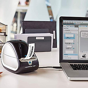 Labelebal 12 Rolls 2-1/8" x 4"(54mm x 101mm) Direct Thermal Labels Compatible with DYMO 30323 Shipping Replacement Labels Compatible for DYMO LabelWriter Printer (220 Labels/Roll)