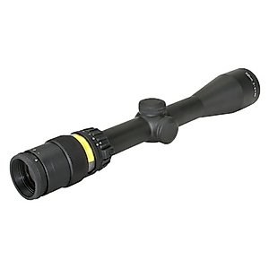 Trijicon TR20-1 AccuPoint 3-9X40Mm Riflescope, 1" Main Tube, Standard Duplex Crosshair Reticle with Amber Dot, Matte Black