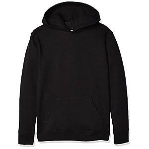 Hanes Boys Eco Smart Pullover Hoodie, Black, Large