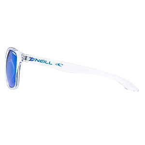 O'NEILL Offshore 2.0 Polarized Sunglasses for Men and Women, 55 mm, Gloss Crystal