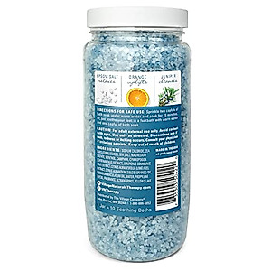 Village Naturals Therapy Tension Concentrated Mineral Bath Soak, Cedar Citrus Scent, 20 Oz, Pack of 3