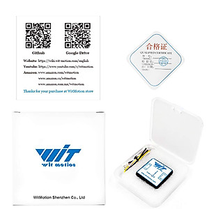 WitMotion WT901C-485 mpu9250 High-Precision Gyro+Accelerometer+Angle+Magnetometer,9-Axis Digital Compass (Kalman Filtering, Modbus),Triple-Axis Tilt Angle Inclinometer for PC/Arduino/Raspberry Pi