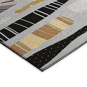 Dalyn Rugs Indoor/Outdoor Kendall KE12 Gray Washable 8' x 10' Rug