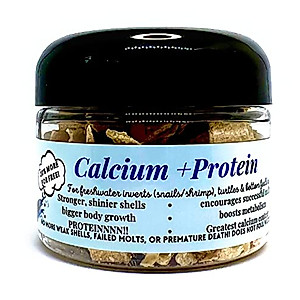 Calcium + Protein Tablets - Great for Picky Eaters - Snails, Shrimp, Bottom Dwelling Fish, Plecos, Crabs, and More!