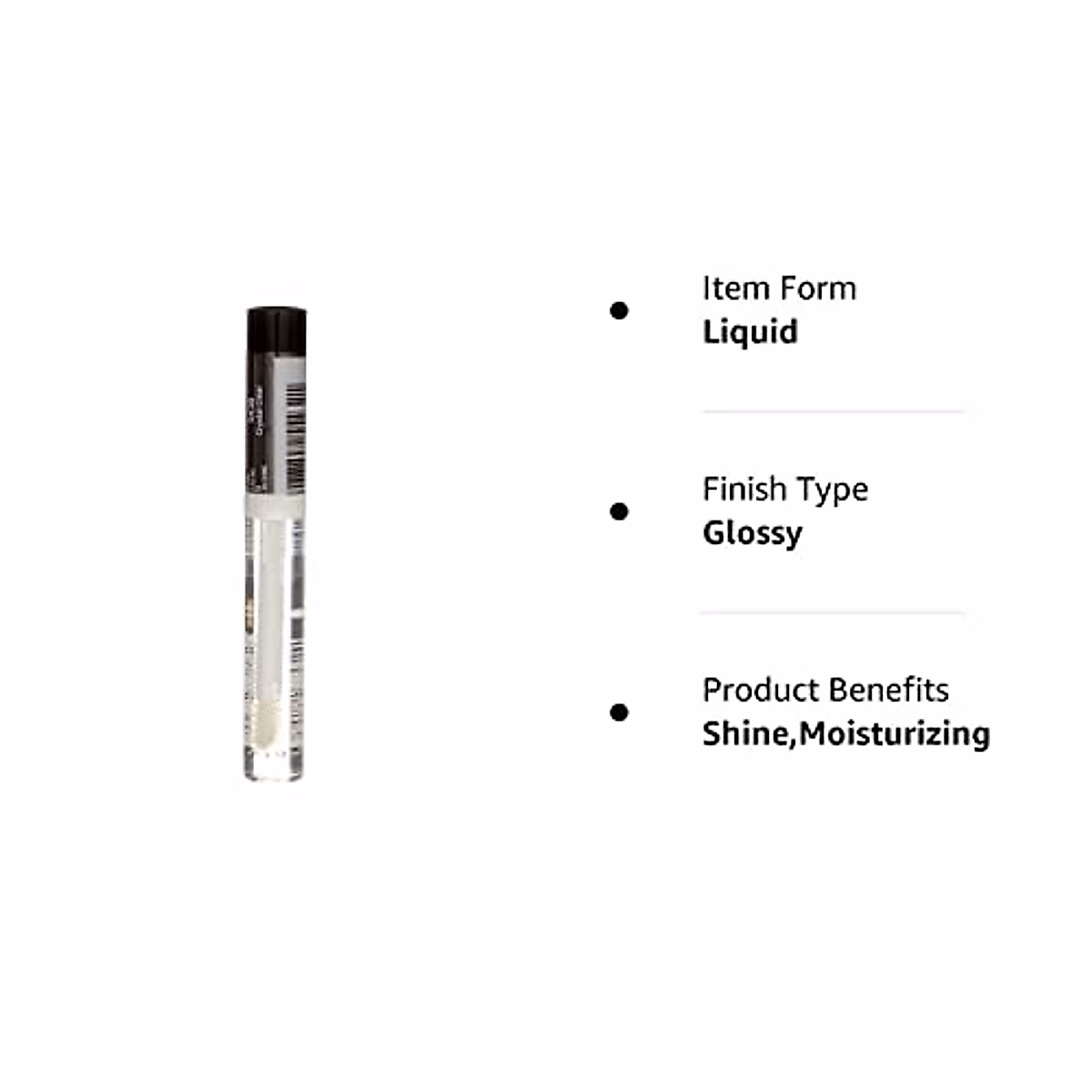 3 Pack Wet n Wild MegaSlicks Lip Gloss 543B Crystal Clear