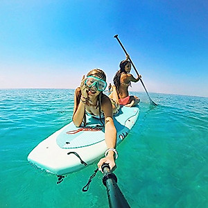 SANDMARC Pole - Compact Edition: 10-25" Waterproof Pole (Selfie Stick) for GoPro Hero 11, 10, 9, 8, Max, 7, 6, 5, 4, Session, 3+, 3, 2, HD & Osmo Action