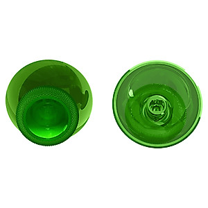 eXtremeRate Replacement Thumbsticks for Xbox Core Wireless Controller, Joysticks Repair Kit for Xbox Series X/S Controller, Custom Analog Stick Buttons for Xbox One S/X/Elite Controller - Clear Green