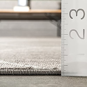 nuLOOM Veronica Geometric Honeycomb Area Rug, 8' x 10', Grey