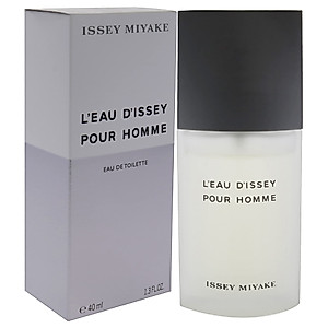 Issey Miyake L'eau de Issey Eau de Toilette Spray for Men, 1.3 Ounce, Multicolor