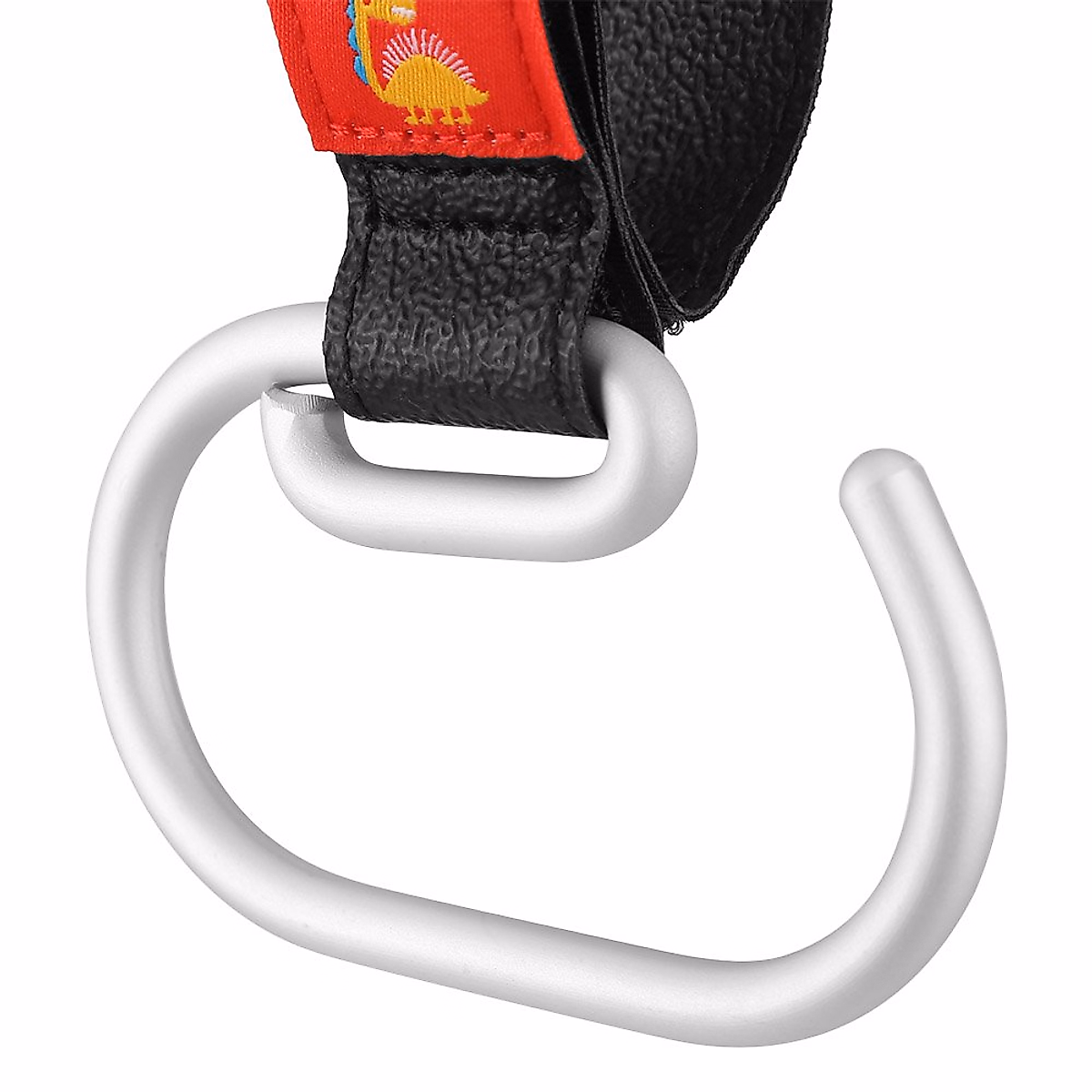 Stroller Hooks, 3Pcs Aluminium Swirly Baby Pram Hanger for Infant Pushchair Rollator Walker Wheelchair Accessories to Attach Shopping Bag