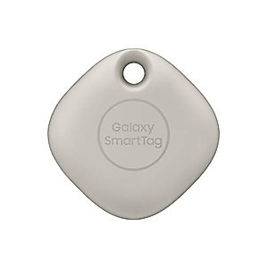 Samsung Galaxy SmartTag EI-T5300 Bluetooth Tracker & Item Locator for Keys, Wallets, Luggage and More, Oatmeal