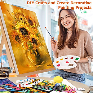 Soucolor Art Supplies, 192-Pack Deluxe Art Set Drawing Painting Supplies Art Kit with Acrylic Pad, Watercolor Pad, Sketch Book, Canvases, Acrylic Paint, Crayons, Pencils, Gifts for Artists Adults Kids