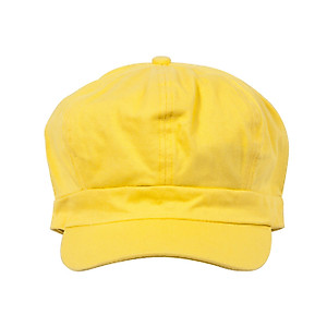 TOP HEADWEAR Cotton Elastic Newsboy Cap - Hot Pink