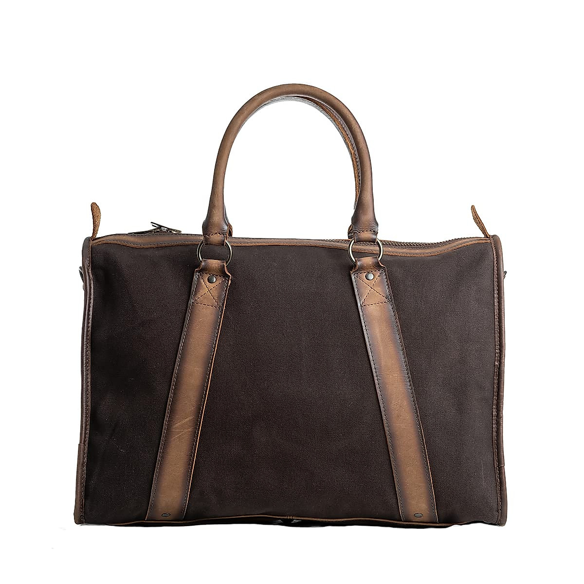 STS Ranchwear Multifunctional Large Capacity Travel Sioux Falls Collection Weekender Bag with Leather Shoulder Strap, Multi