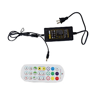 Cozyel 31 Inch 4 Step LED Lighted Liquor Bottle Display Illuminated Liquor Bottle Bar Display Stand LED Display Shelf 4 Tier Home Bar Drinks Lighting Shelves with Remote Control, Adapter