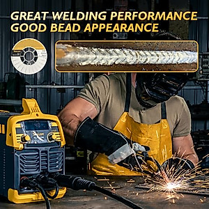 TOOLIOM ER70S-6 .030"(0.8 mm) Mild Steel Mig Solid Welding Wire on 10-Pound Spool for TL-200M TL-250M Pro