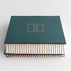 Illustrating Bible CSB Green (Spiral Bound Journaling Bible)